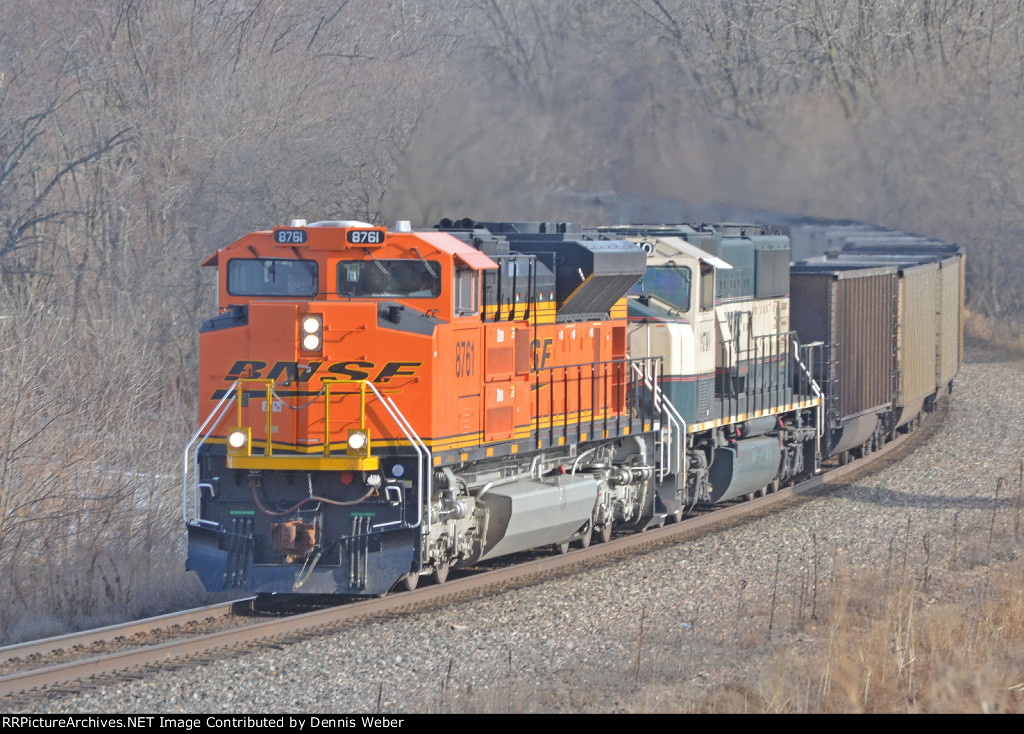 BNSF 8761, CP's River Sub.